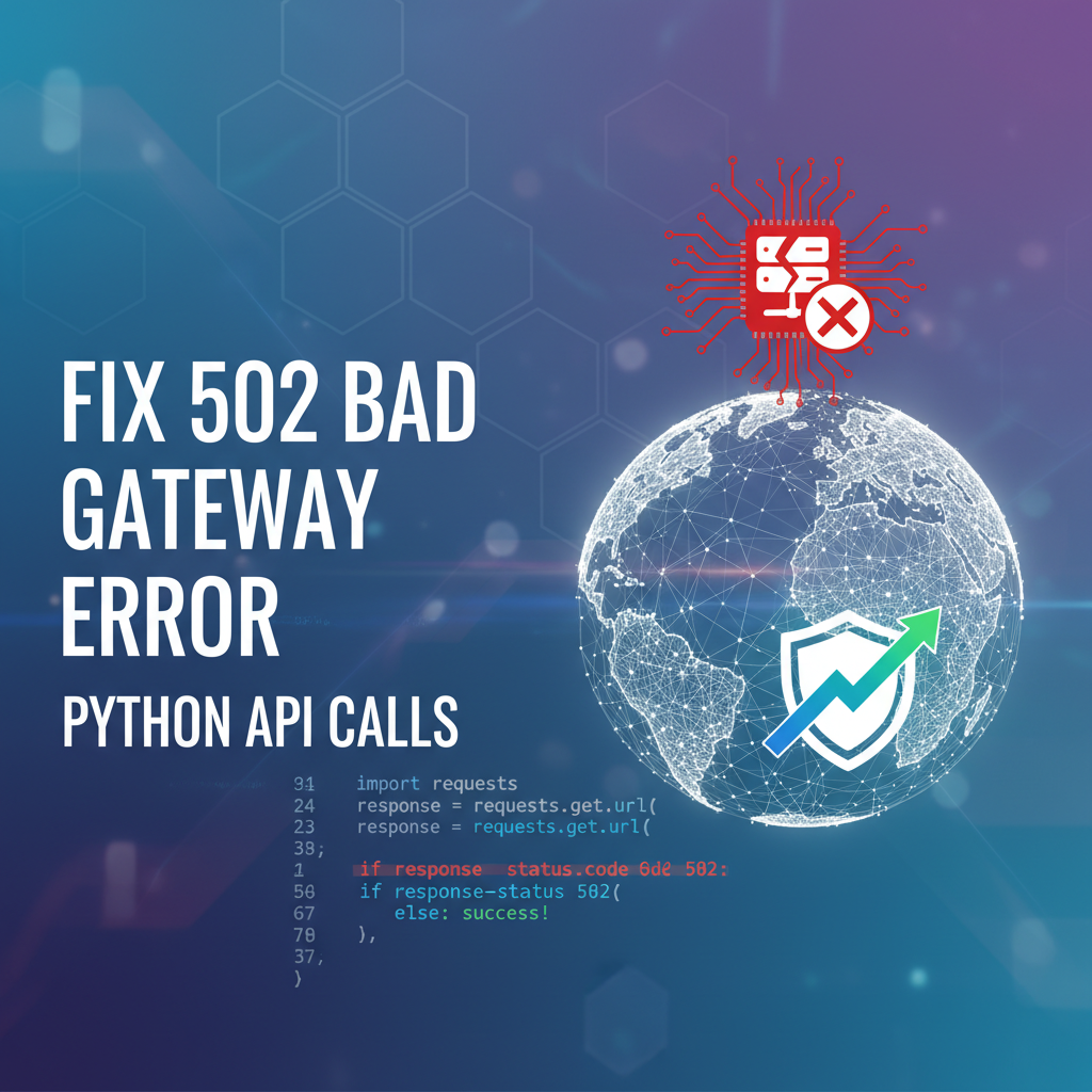 Fix 502 Bad Gateway Error in Python API Calls