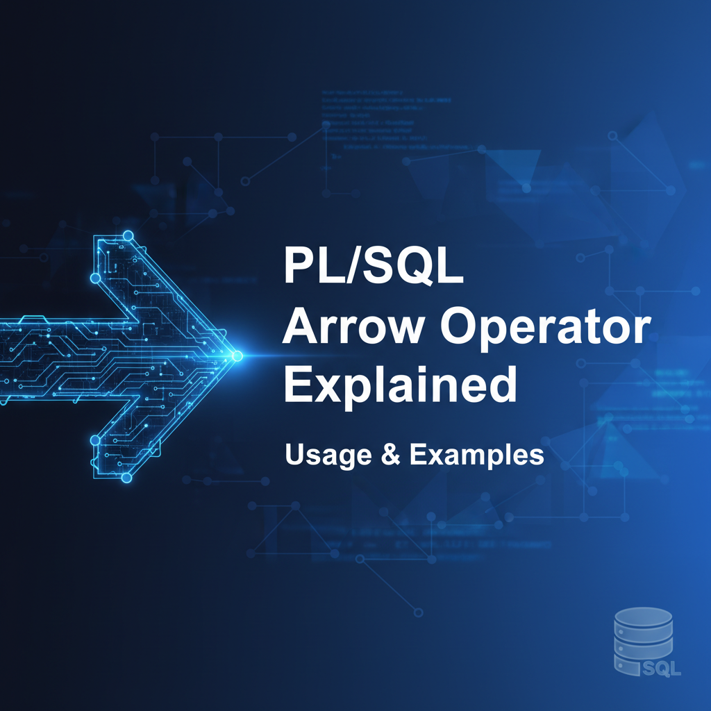 PL/SQL Arrow Operator Explained: Usage & Examples