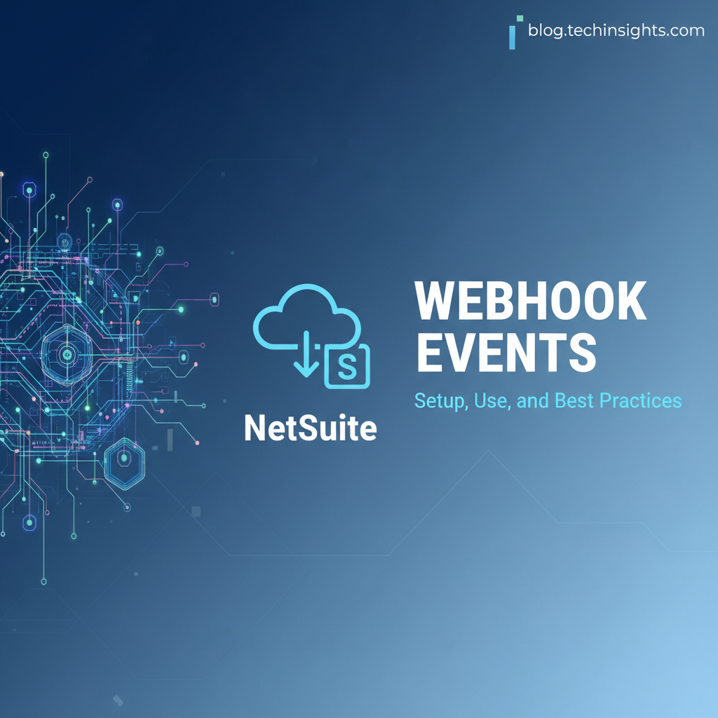 NetSuite Webhook Events: Setup, Use, and Best Practices
