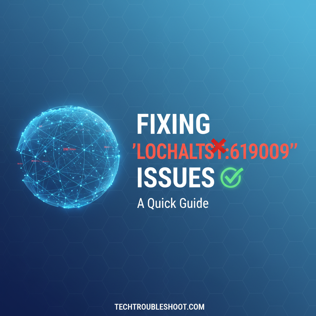 Fixing `localhost:619009` Issues: A Quick Guide