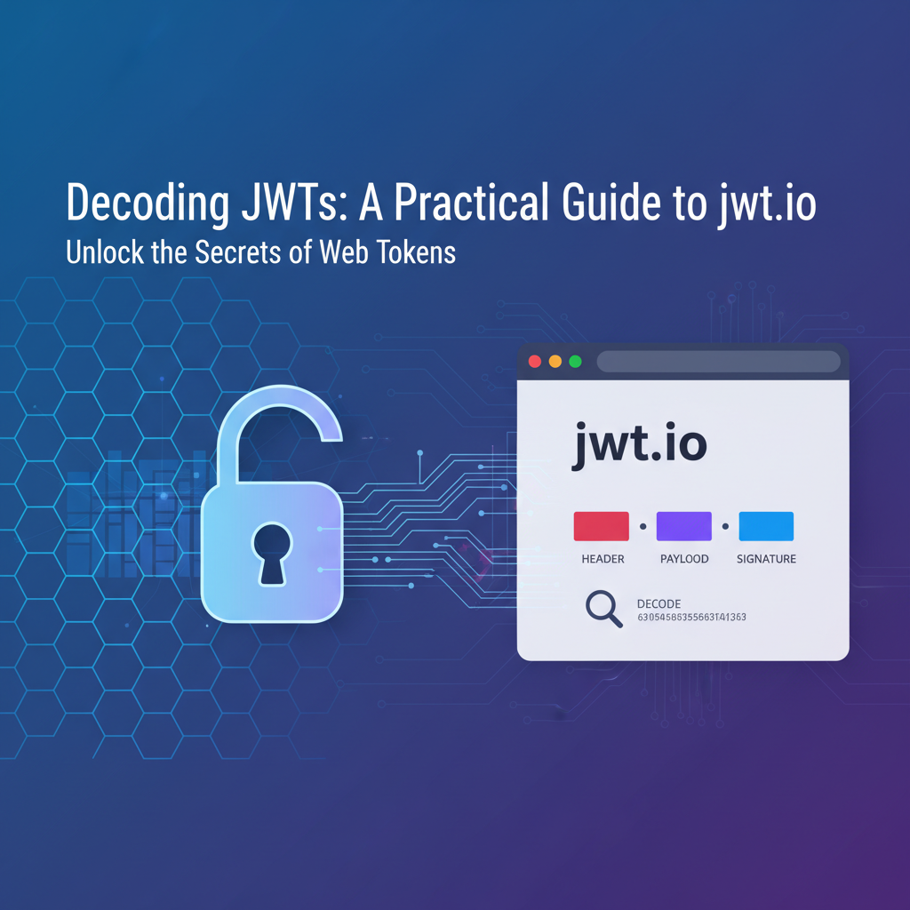 Decoding JWTs: A Practical Guide to jwt.io