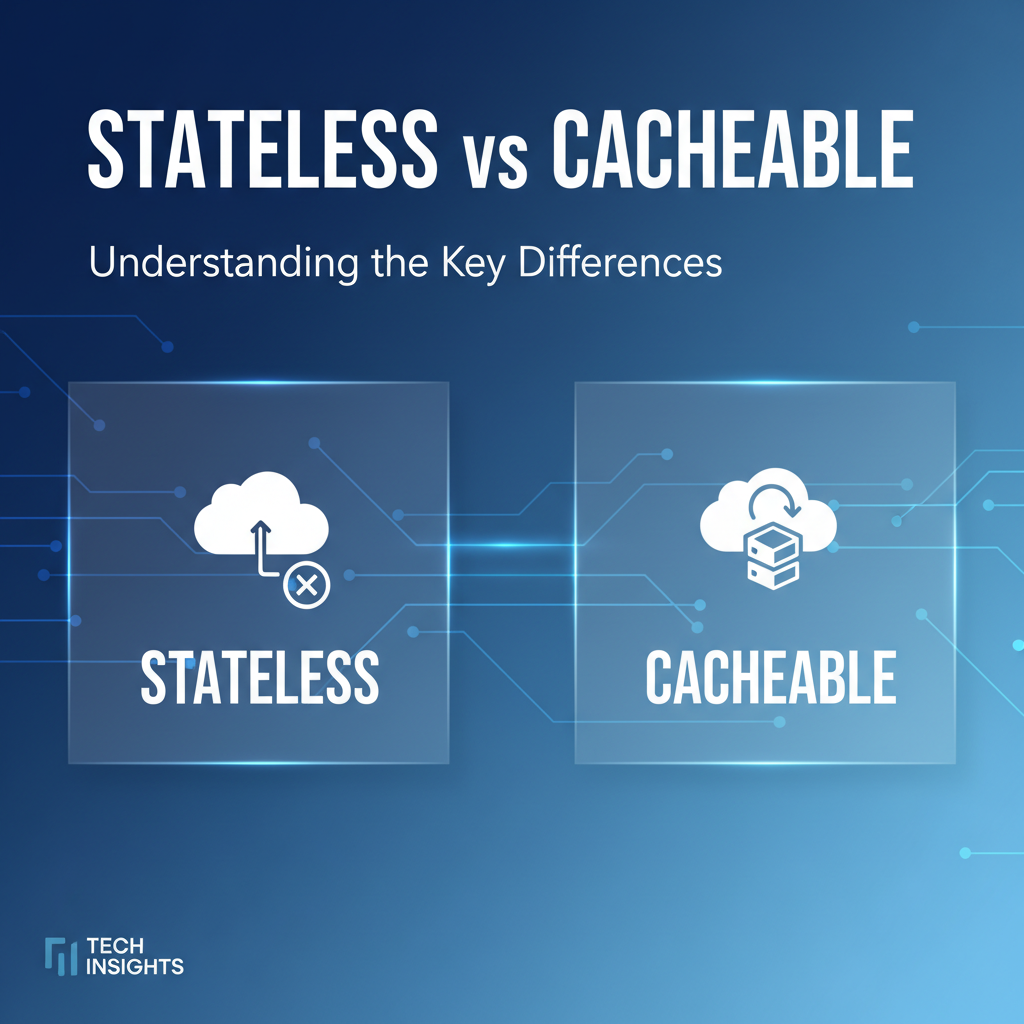 Stateless vs Cacheable: Understanding the Key Differences