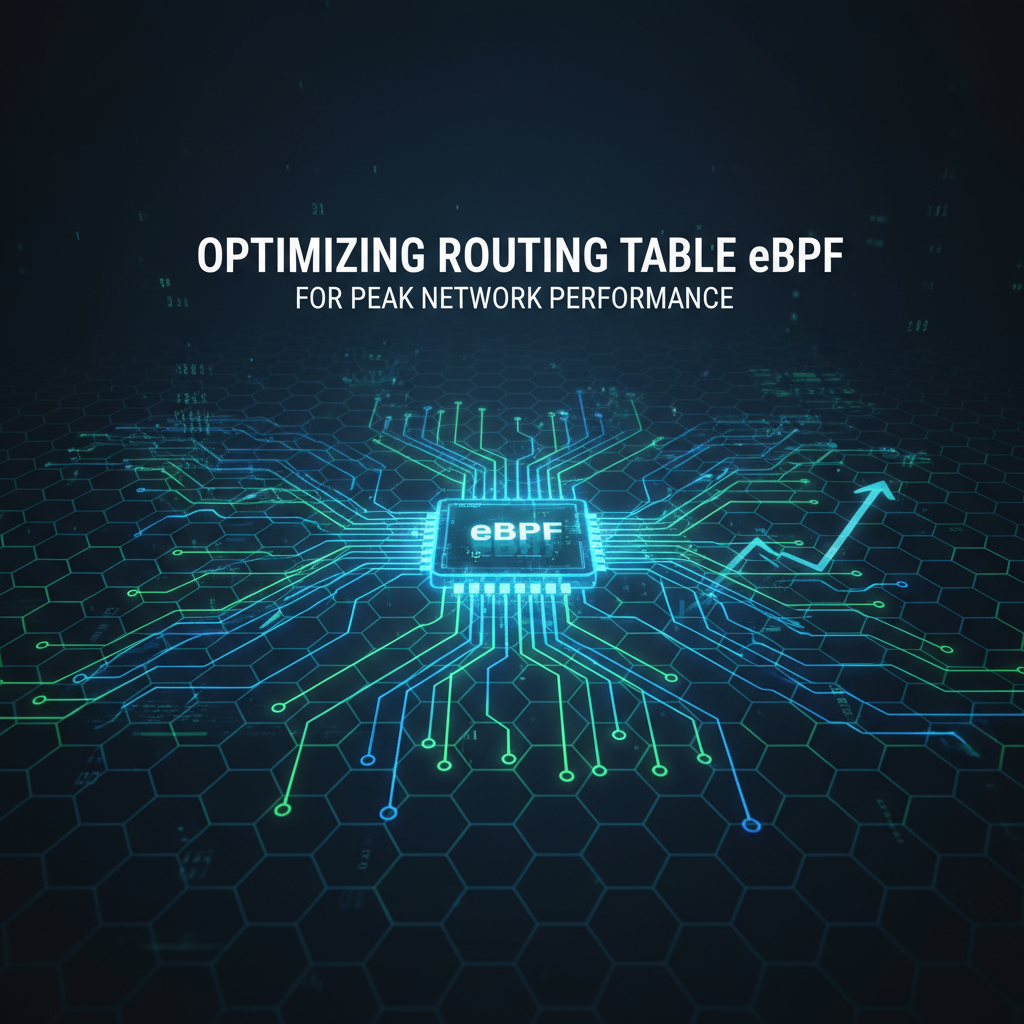 Optimizing Routing Table eBPF for Peak Network Performance