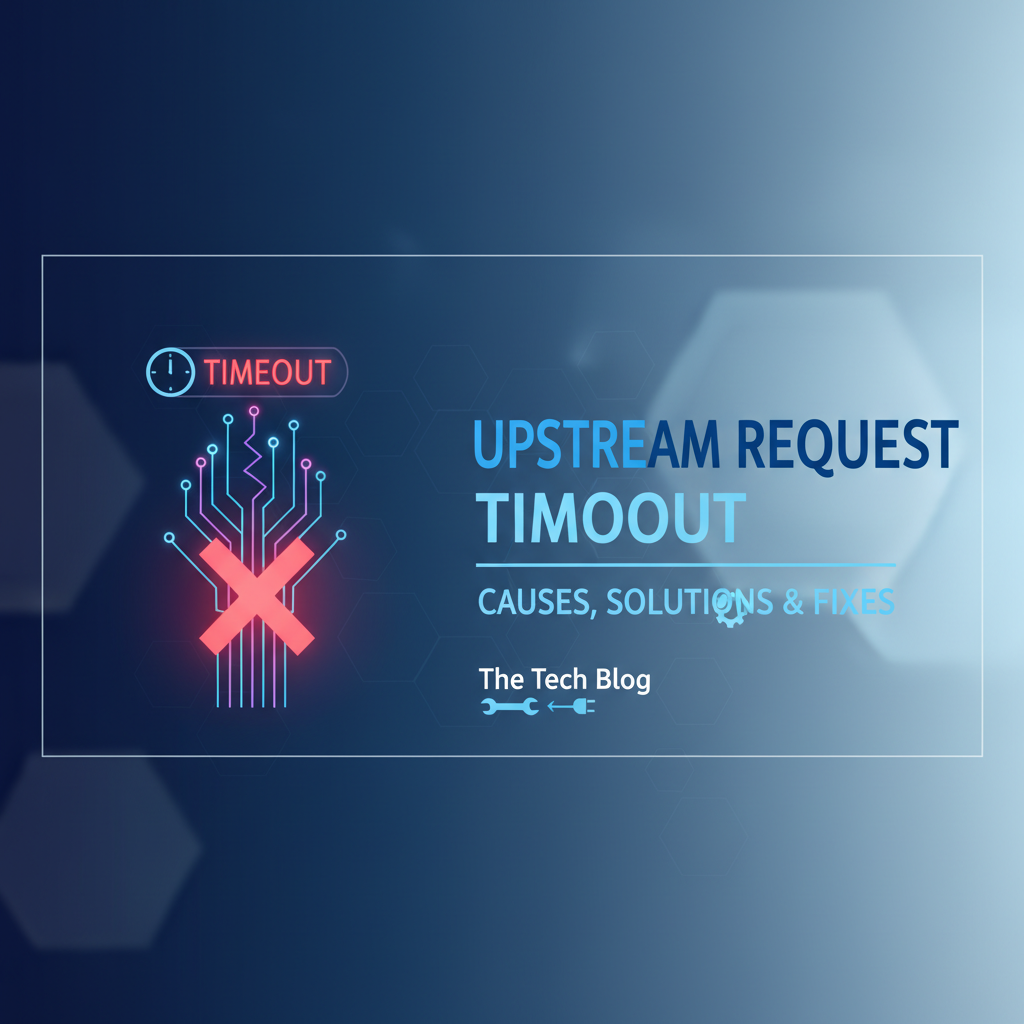 Upstream Request Timeout: Causes, Solutions & Fixes
