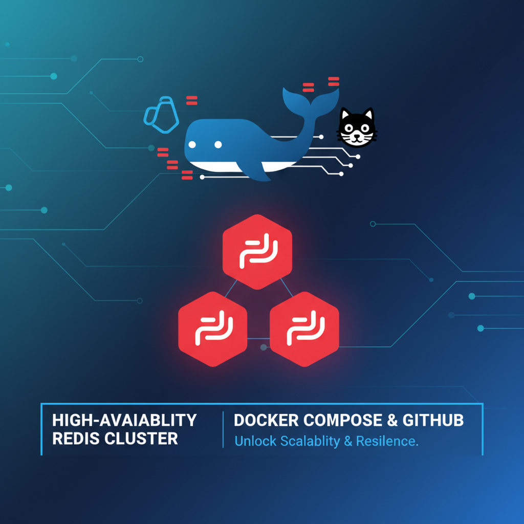 High-Availability Redis Cluster: Docker Compose & GitHub