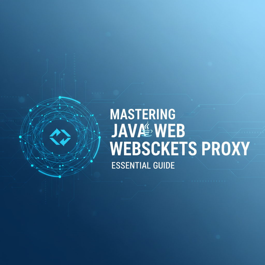 Mastering Java WebSockets Proxy: Essential Guide