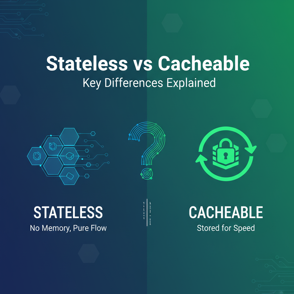 Stateless vs Cacheable: Key Differences Explained