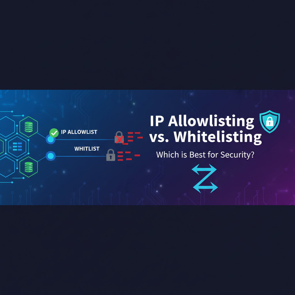 IP Allowlisting vs. Whitelisting: Which is Best for Security?