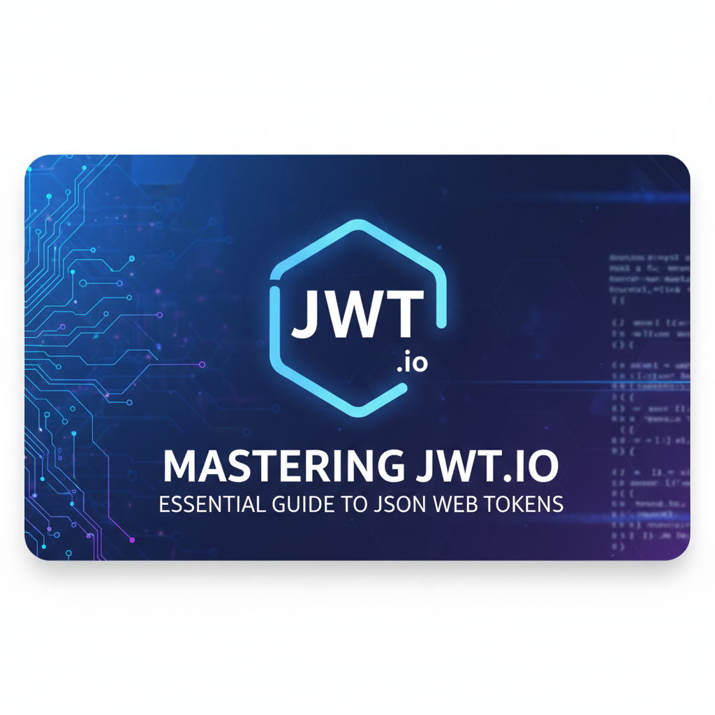 Mastering JWT.io: Essential Guide to JSON Web Tokens