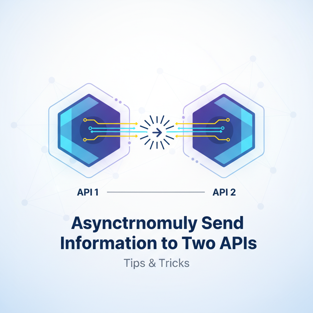 Asynchronously Send Information to Two APIs: Tips & Tricks