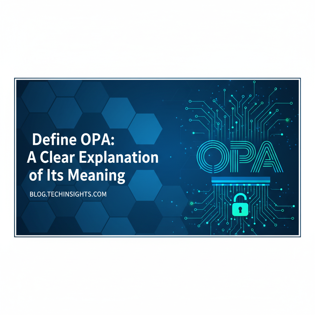 Define OPA: A Clear Explanation of Its Meaning