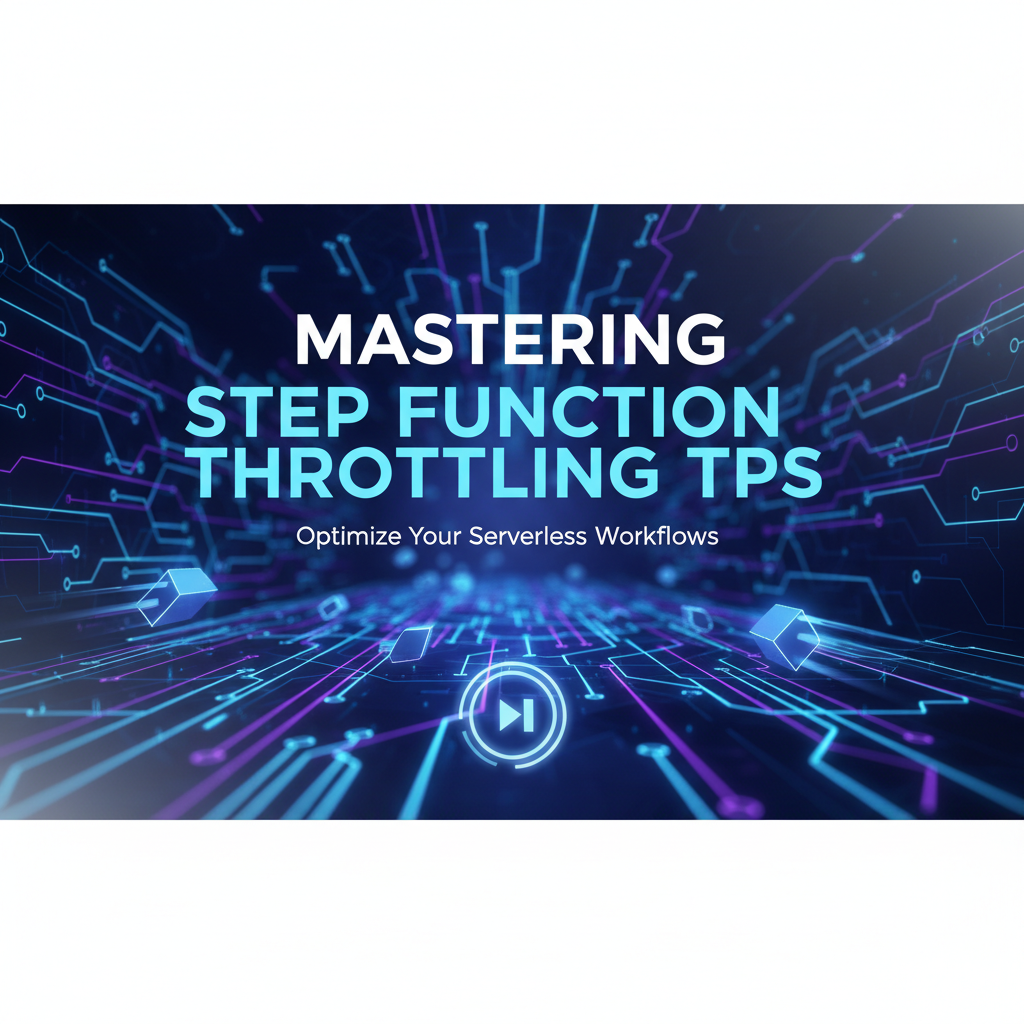 Mastering Step Function Throttling TPS