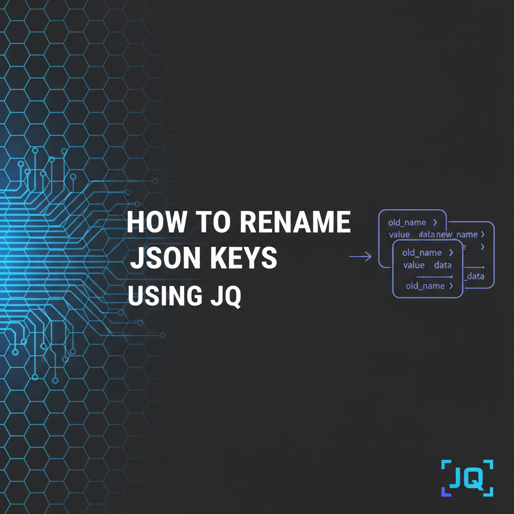 How to Rename JSON Keys Using JQ