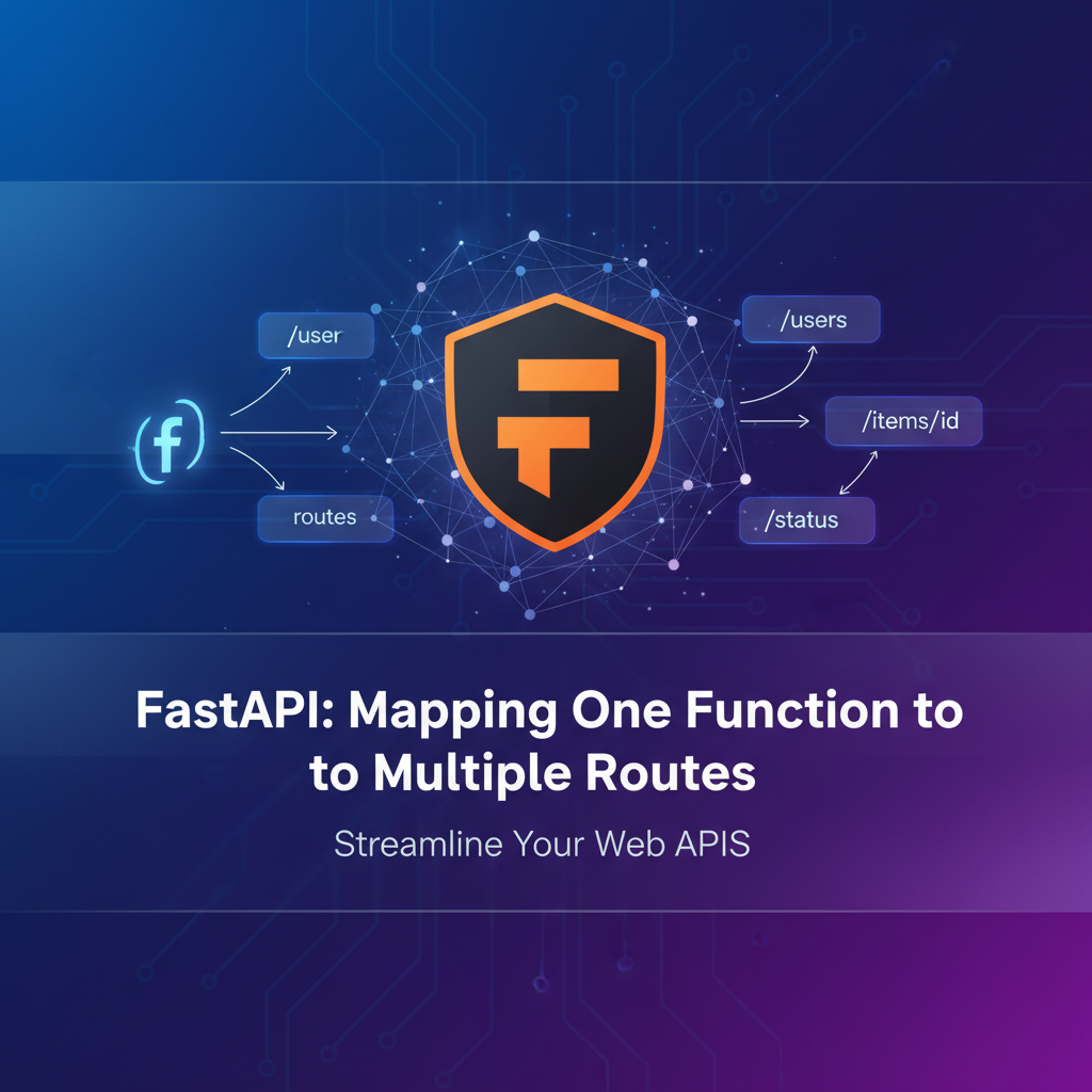 FastAPI: Mapping One Function to Multiple Routes