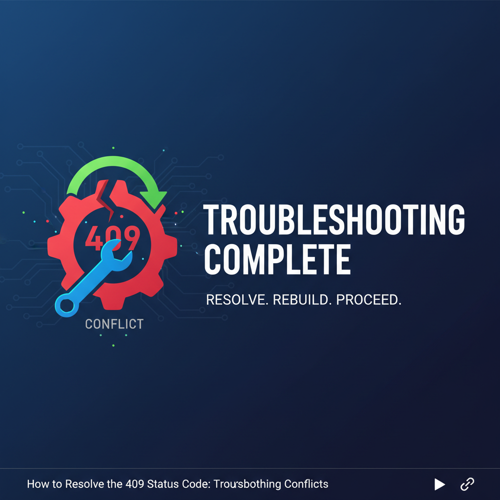 How to Resolve the 409 Status Code: Troubleshooting Conflicts