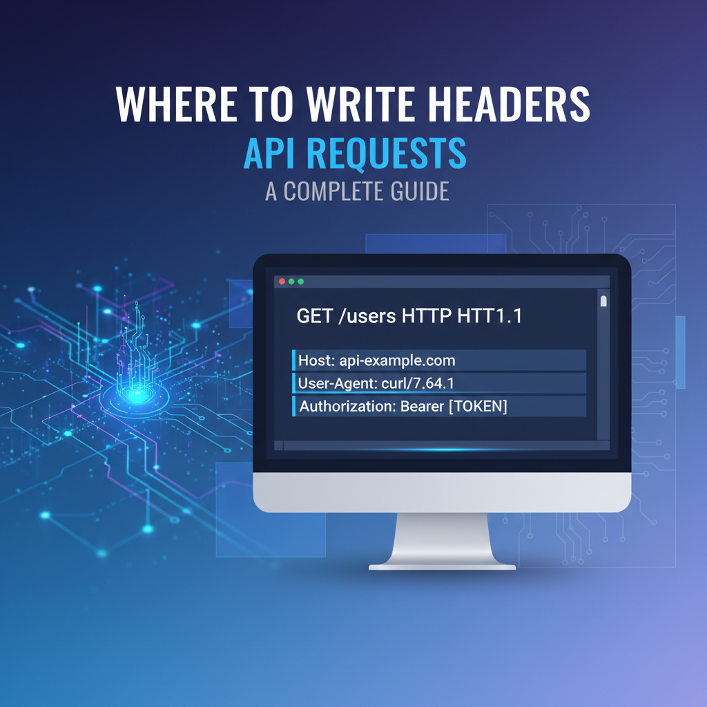 Where to Write Headers in API Requests: A Complete Guide