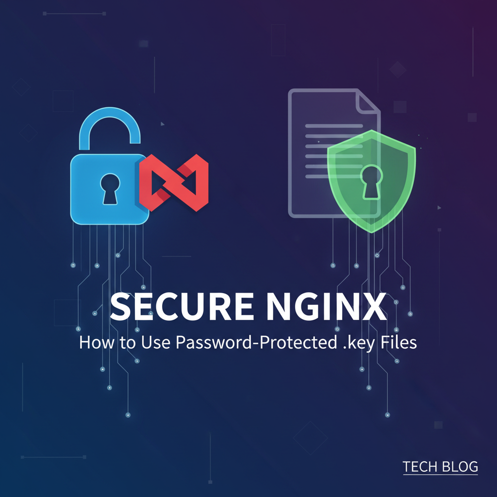 Secure Nginx: How to Use Password-Protected .key Files
