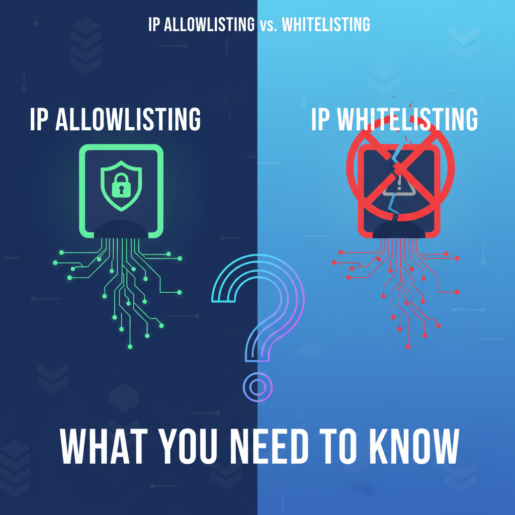 IP Allowlisting vs. Whitelisting: What You Need to Know