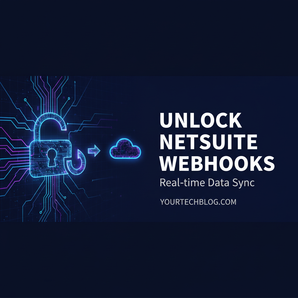 Unlock NetSuite Webhooks: Real-time Data Sync