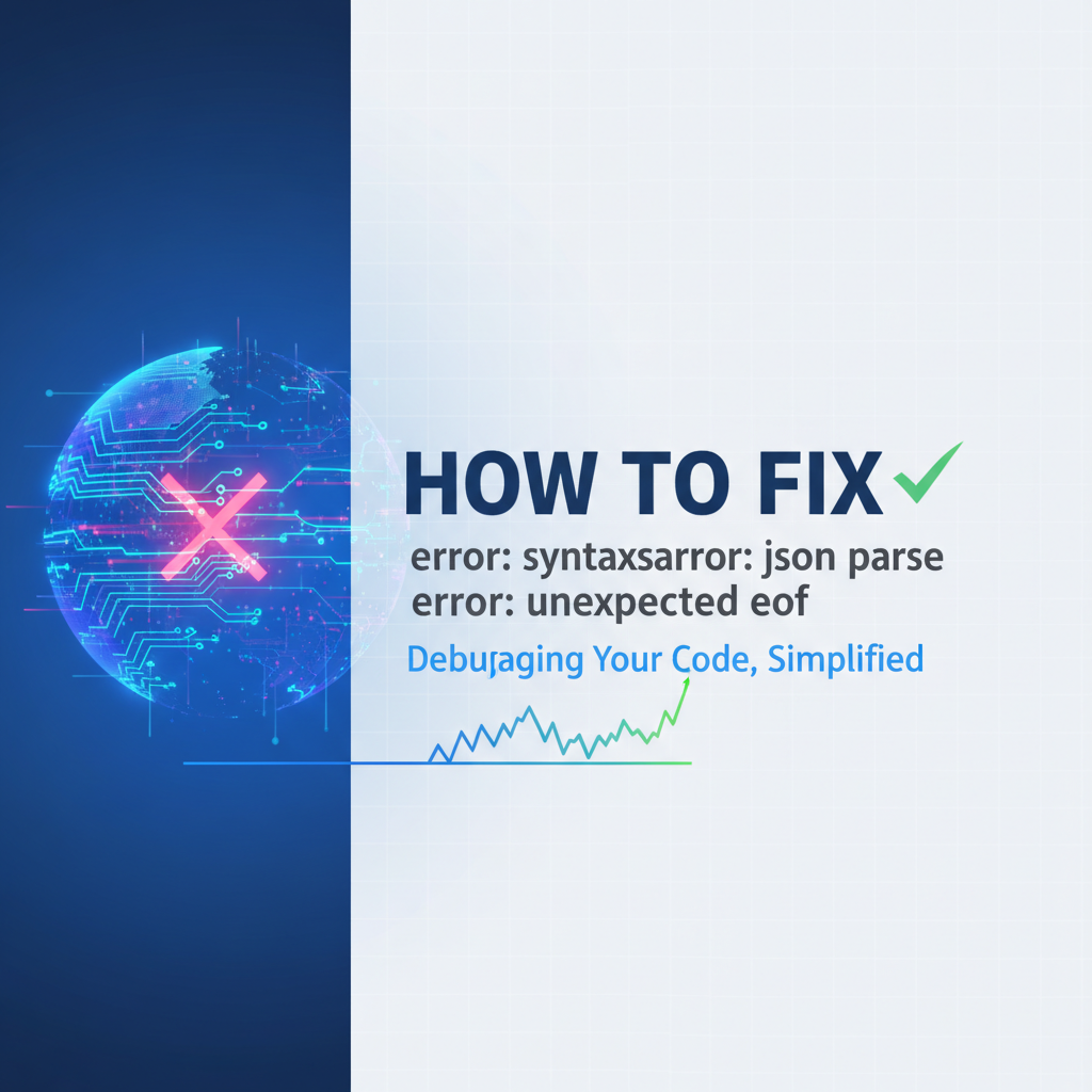 How to Fix `error: syntaxerror: json parse error: unexpected eof`