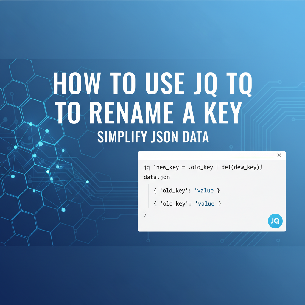 How to Use JQ to Rename a Key: Simplify JSON Data