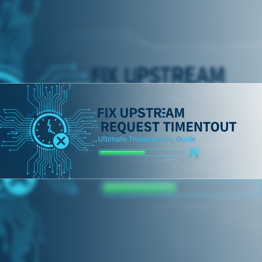 Fix Upstream Request Timeout: Ultimate Troubleshooting Guide