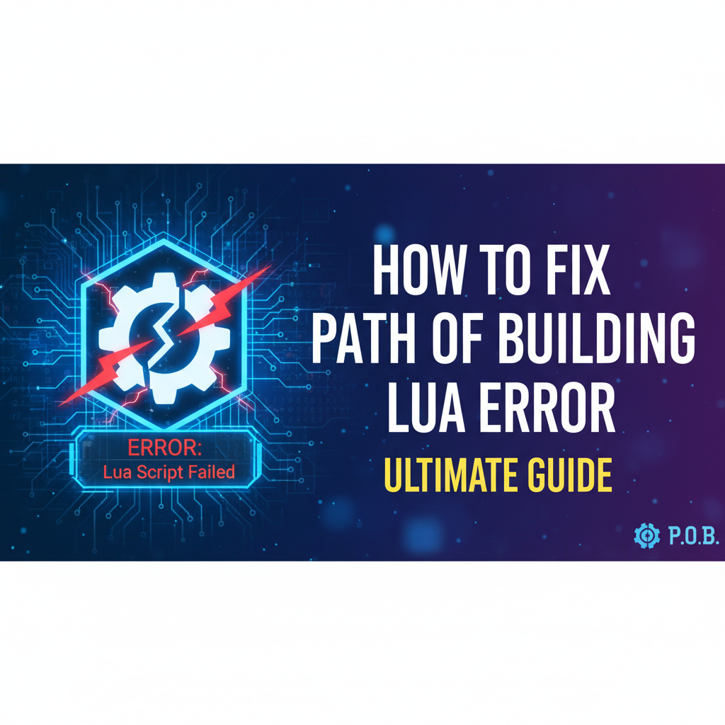How to Fix Path of Building Lua Error: Ultimate Guide