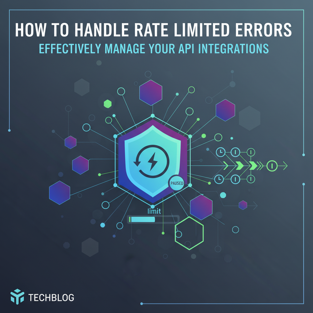 How to Handle Rate Limited Errors Effectively