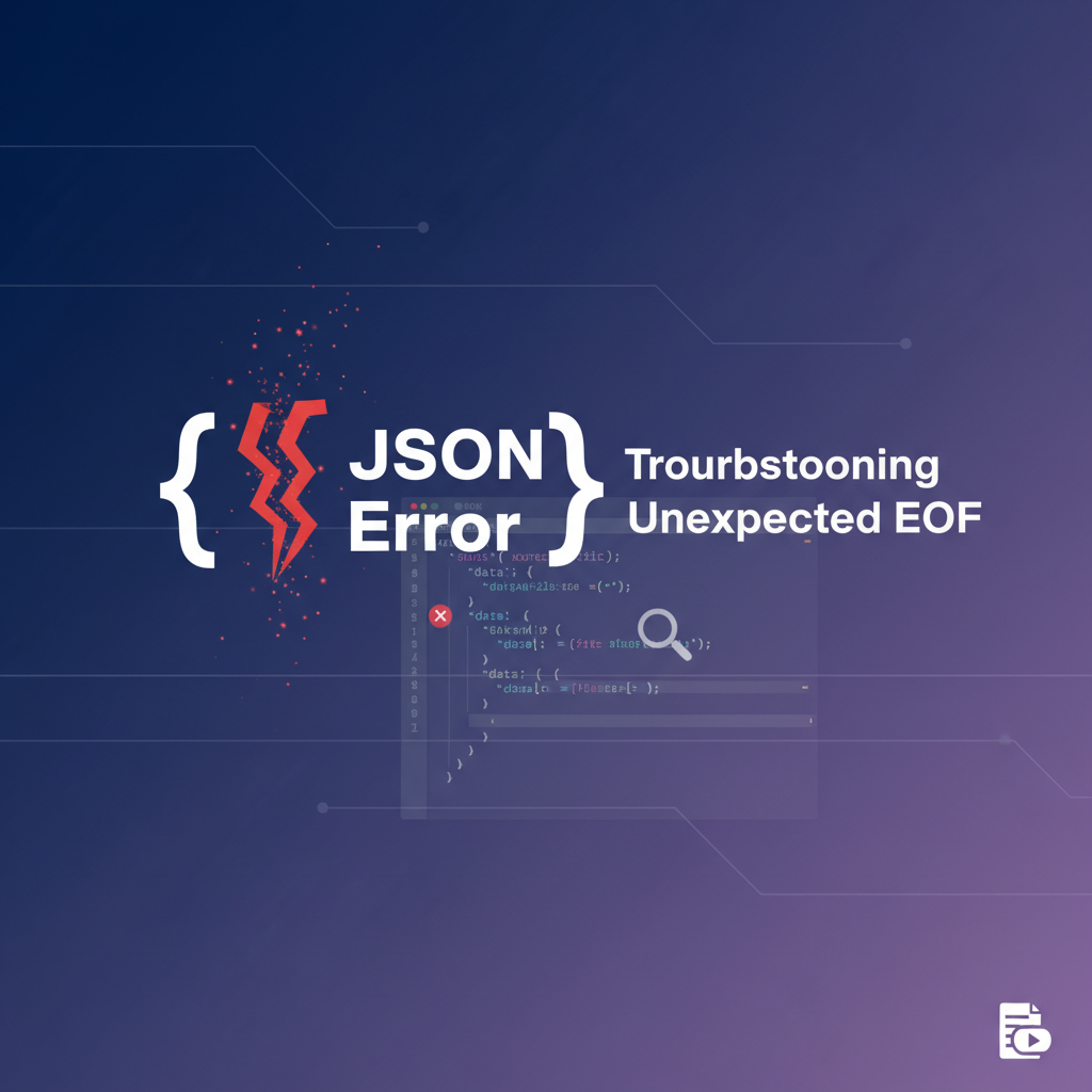 JSON Parse Error: Troubleshooting Unexpected EOF