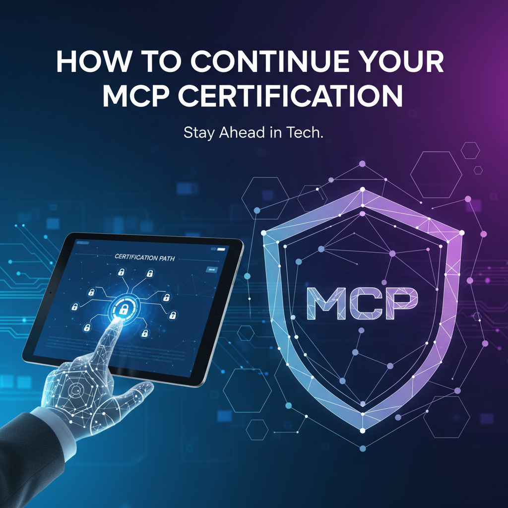 How to Continue Your MCP Certification