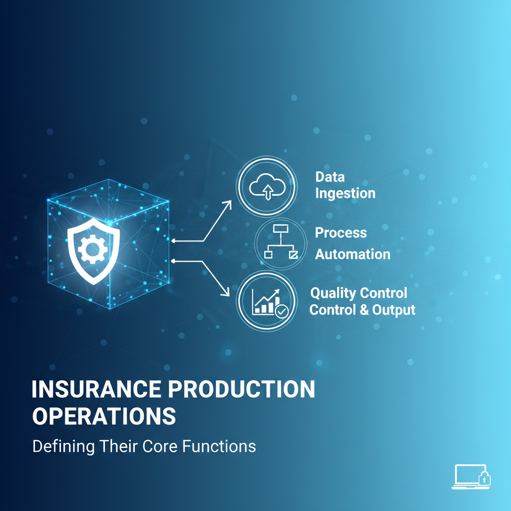 Insurance Production Operations: Defining Their Core Functions
