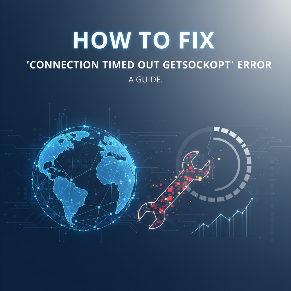 How to Fix 'connection timed out getsockopt' Error: A Guide