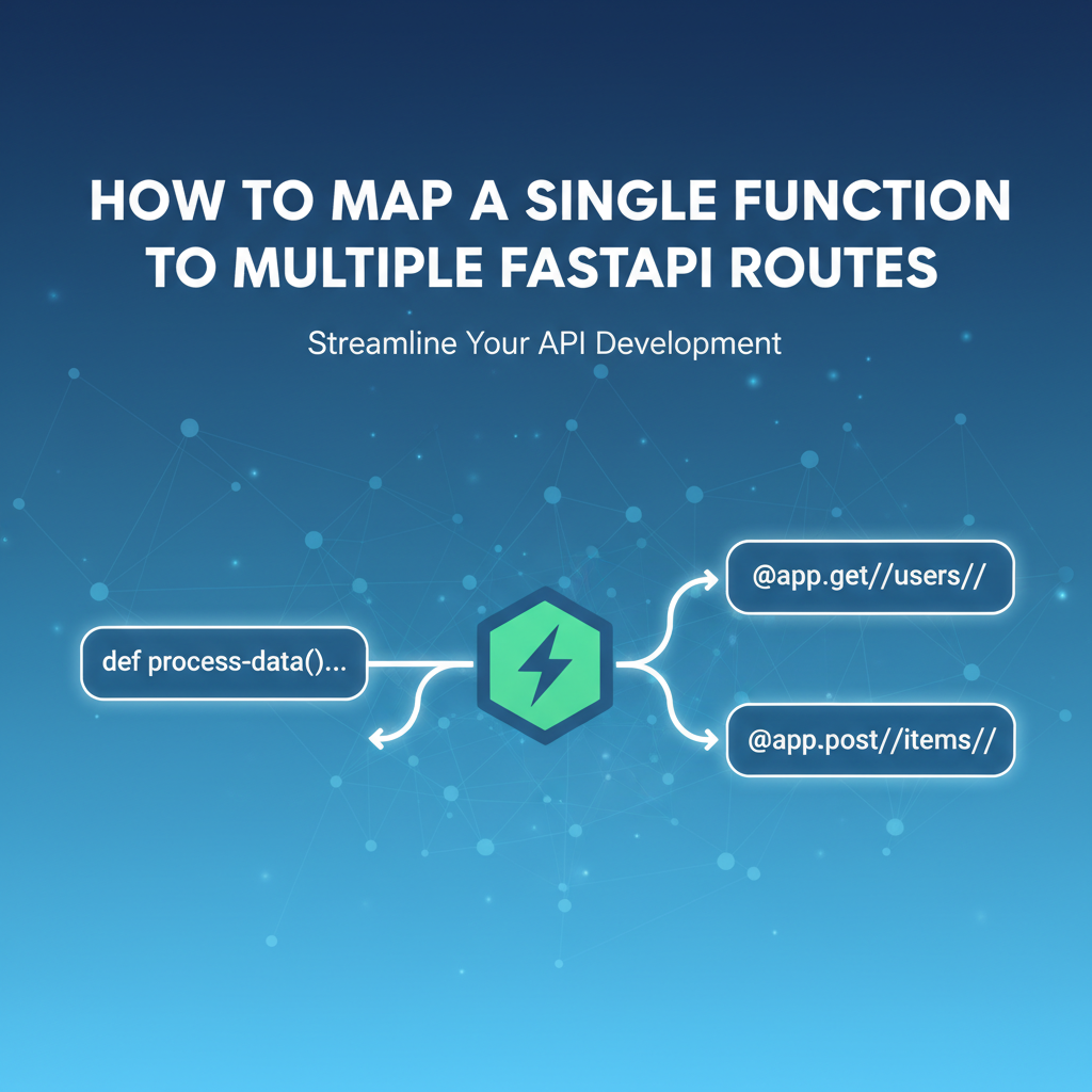 How to Map a Single Function to Multiple FastAPI Routes