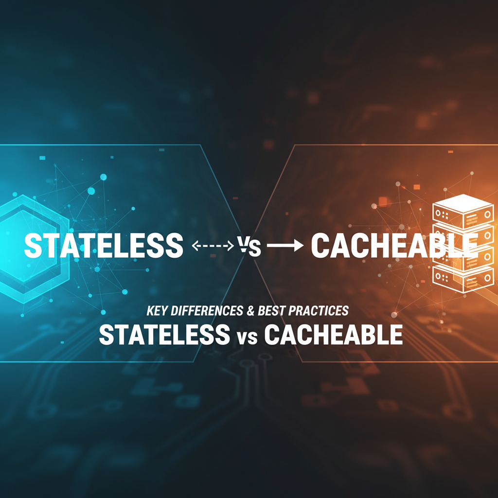 Stateless vs Cacheable: Key Differences & Best Practices