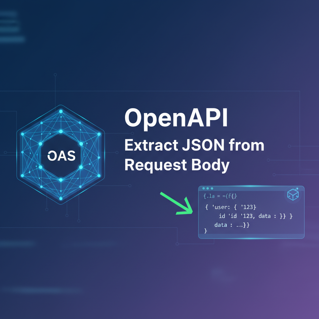 OpenAPI: Extract JSON from Request Body
