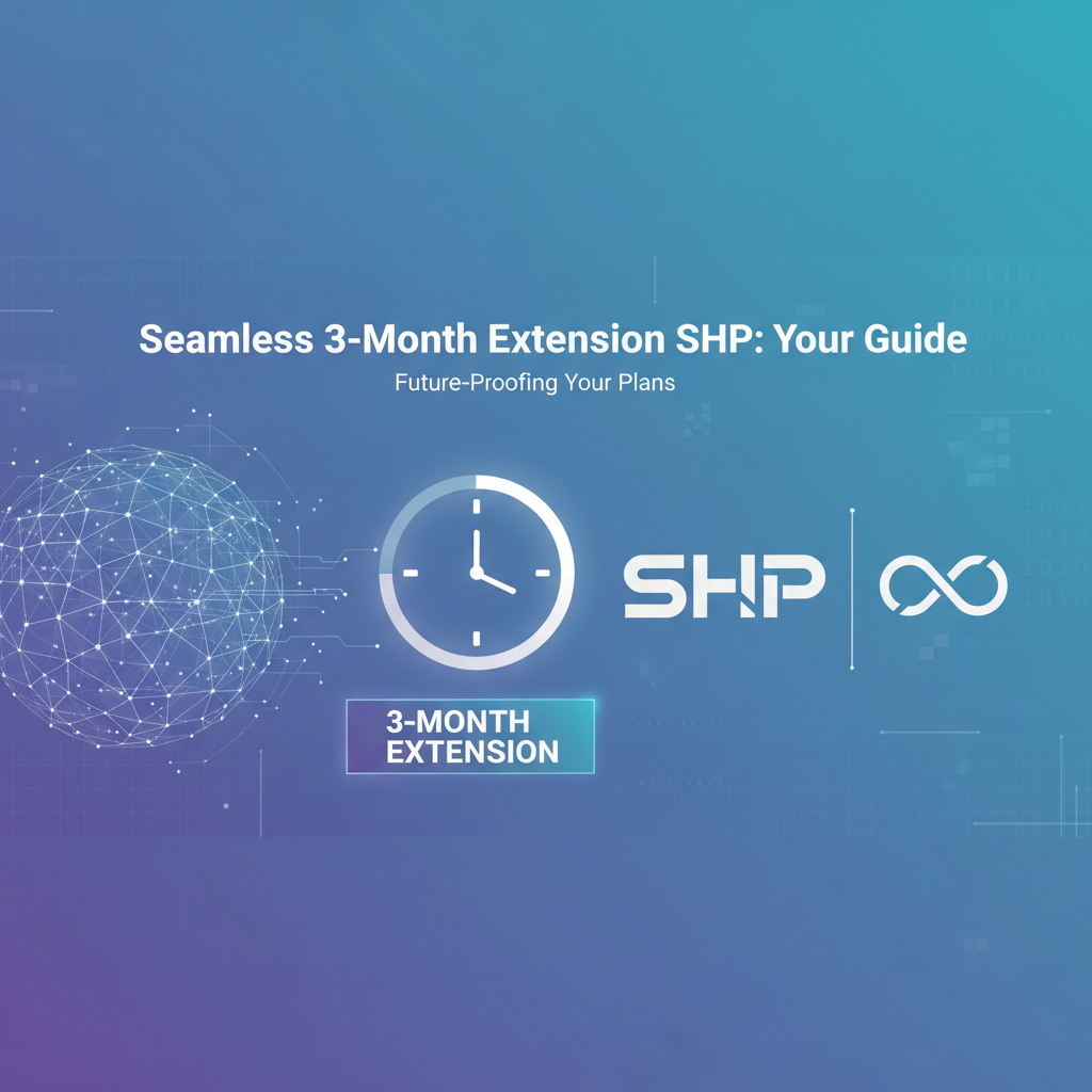 Seamless 3-Month Extension SHP: Your Guide
