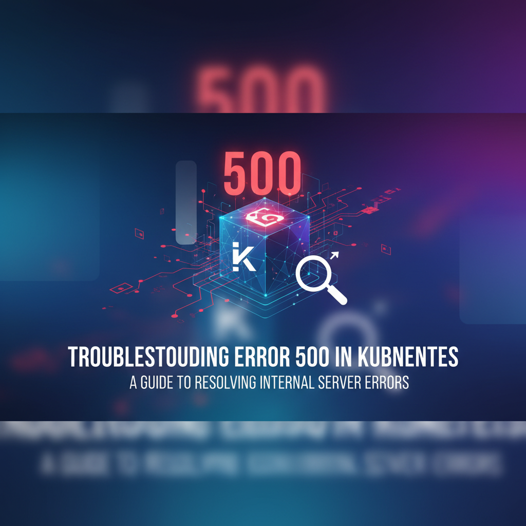 Troubleshooting Error 500 in Kubernetes: A Guide