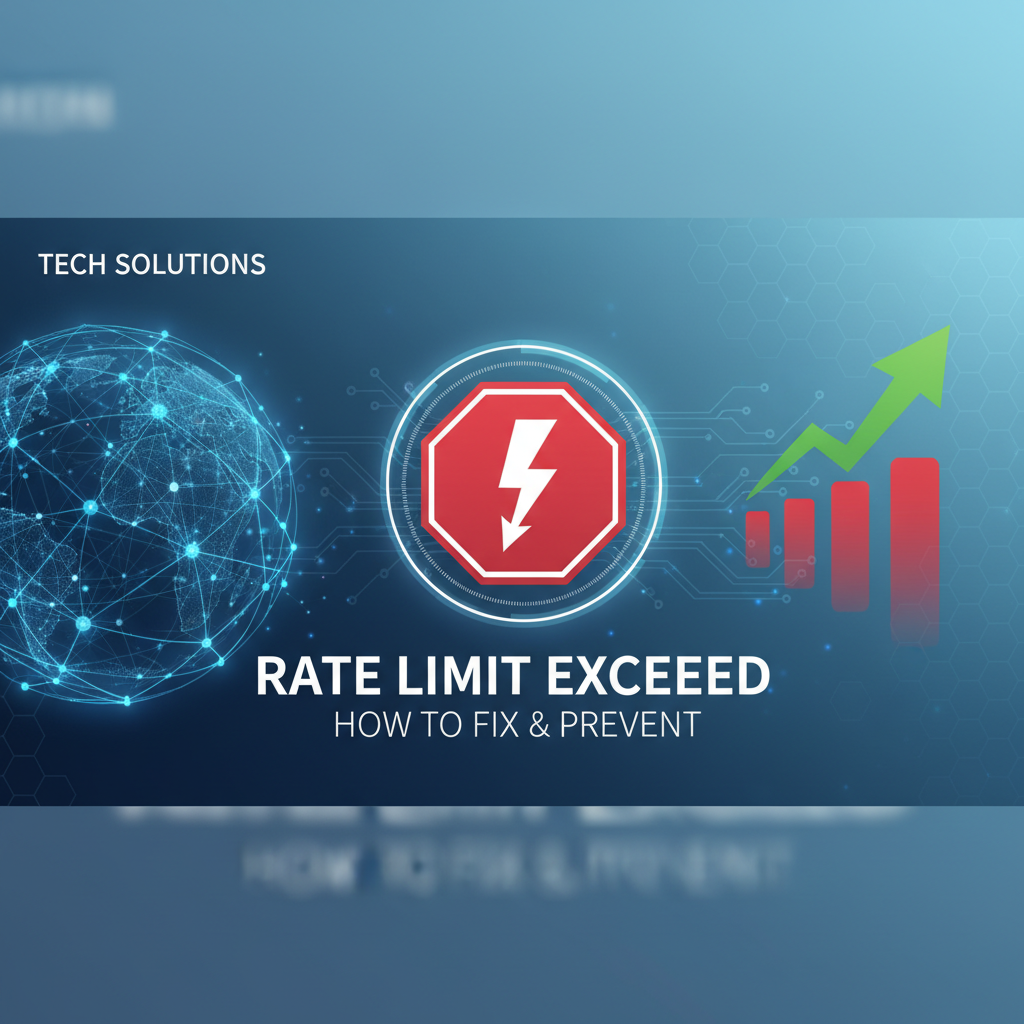 Rate Limit Exceeded: How to Fix & Prevent