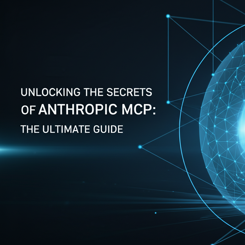 Unlocking the Secrets of Anthropic MCP: The Ultimate Guide