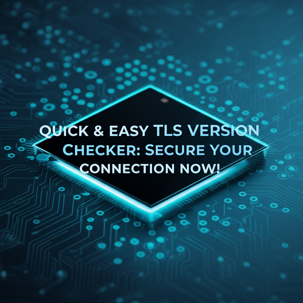 Quick & Easy TLS Version Checker: Secure Your Connection Now!