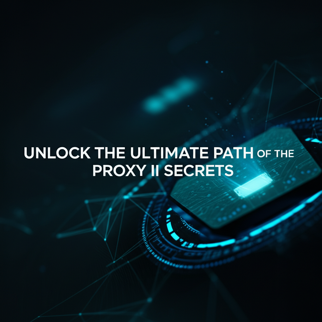 Unlock the Ultimate Path of the Proxy II Secrets