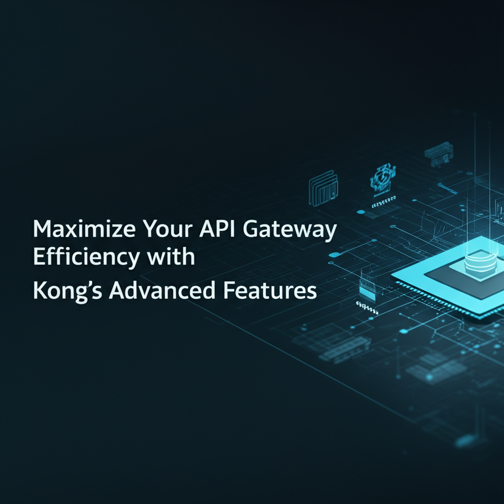 Maximize Your API Gateway Efficiency with Kong's Advanced Features