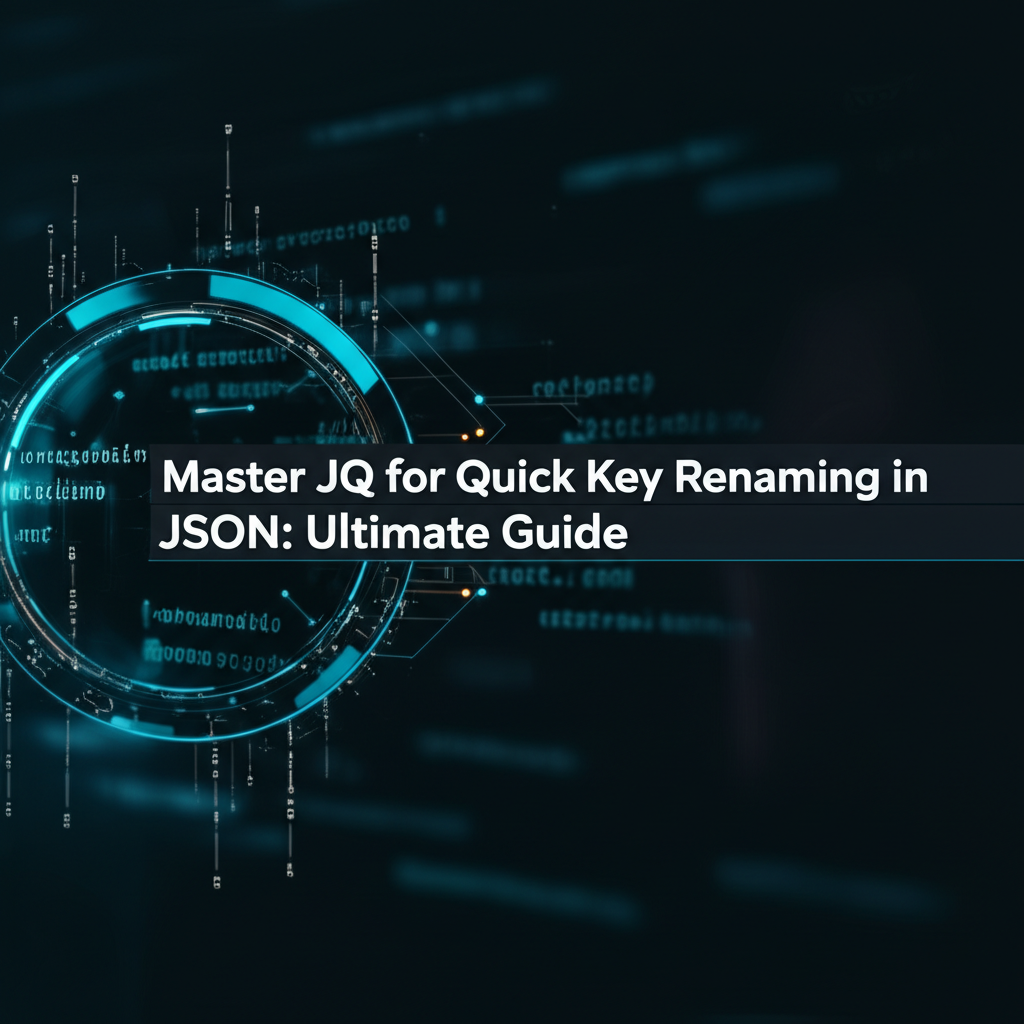 Master JQ for Quick Key Renaming in JSON: Ultimate Guide