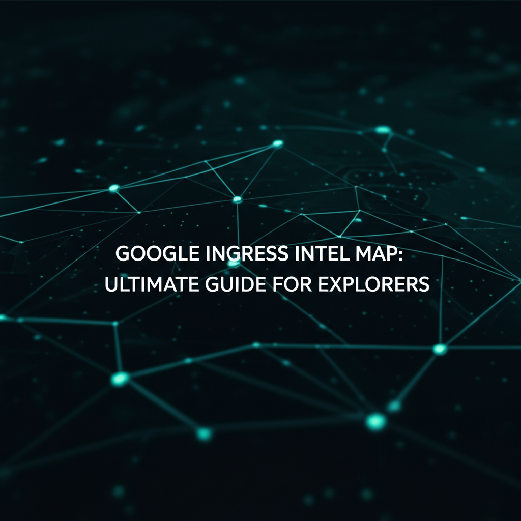 Google Ingress Intel Map: Ultimate Guide for Explorers