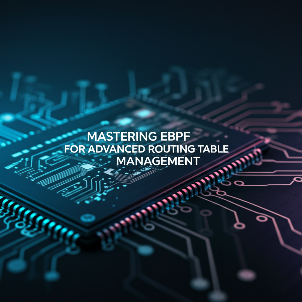 Mastering EBPF for Advanced Routing Table Management