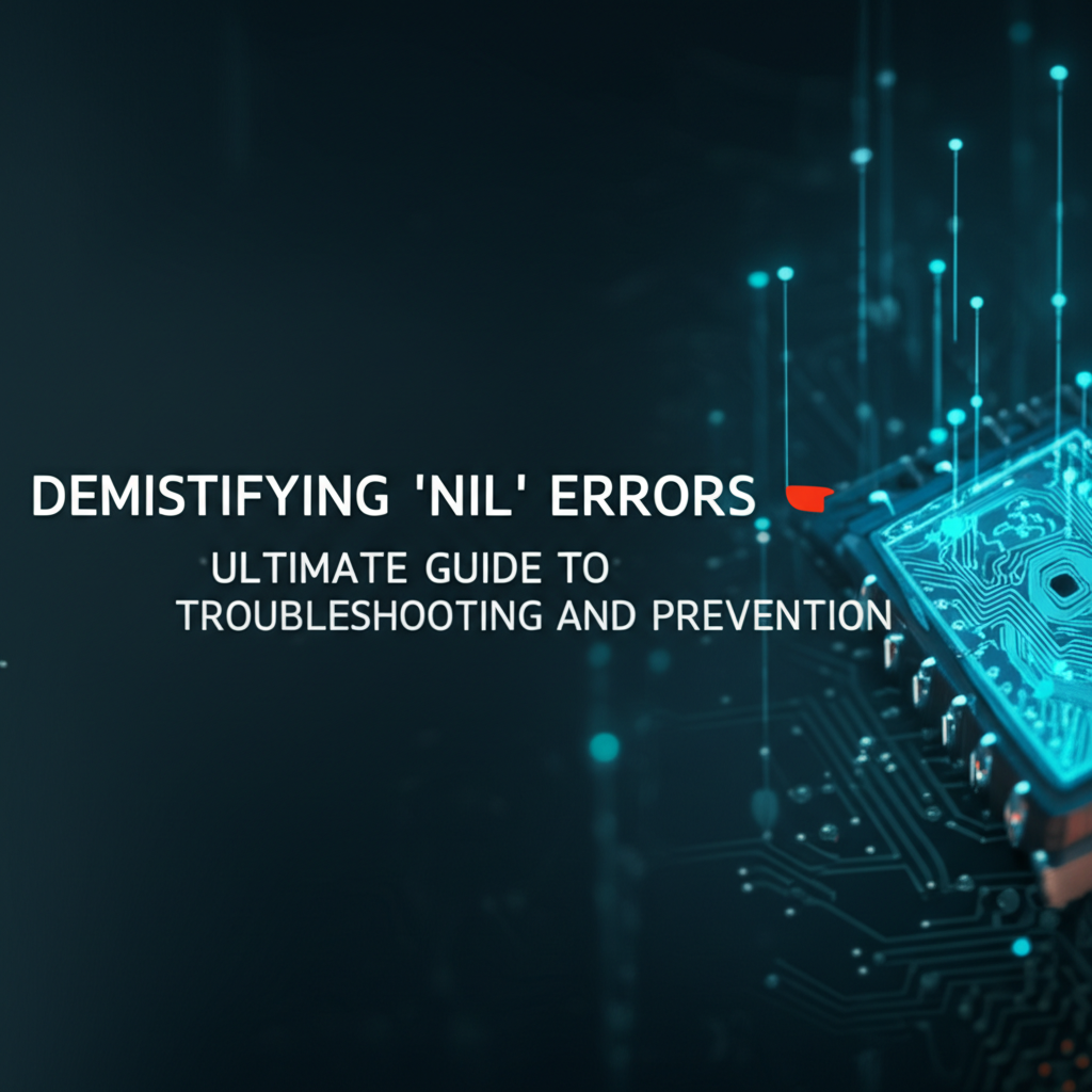 Demystifying 'nil' Errors: Ultimate Guide to Troubleshooting and Prevention