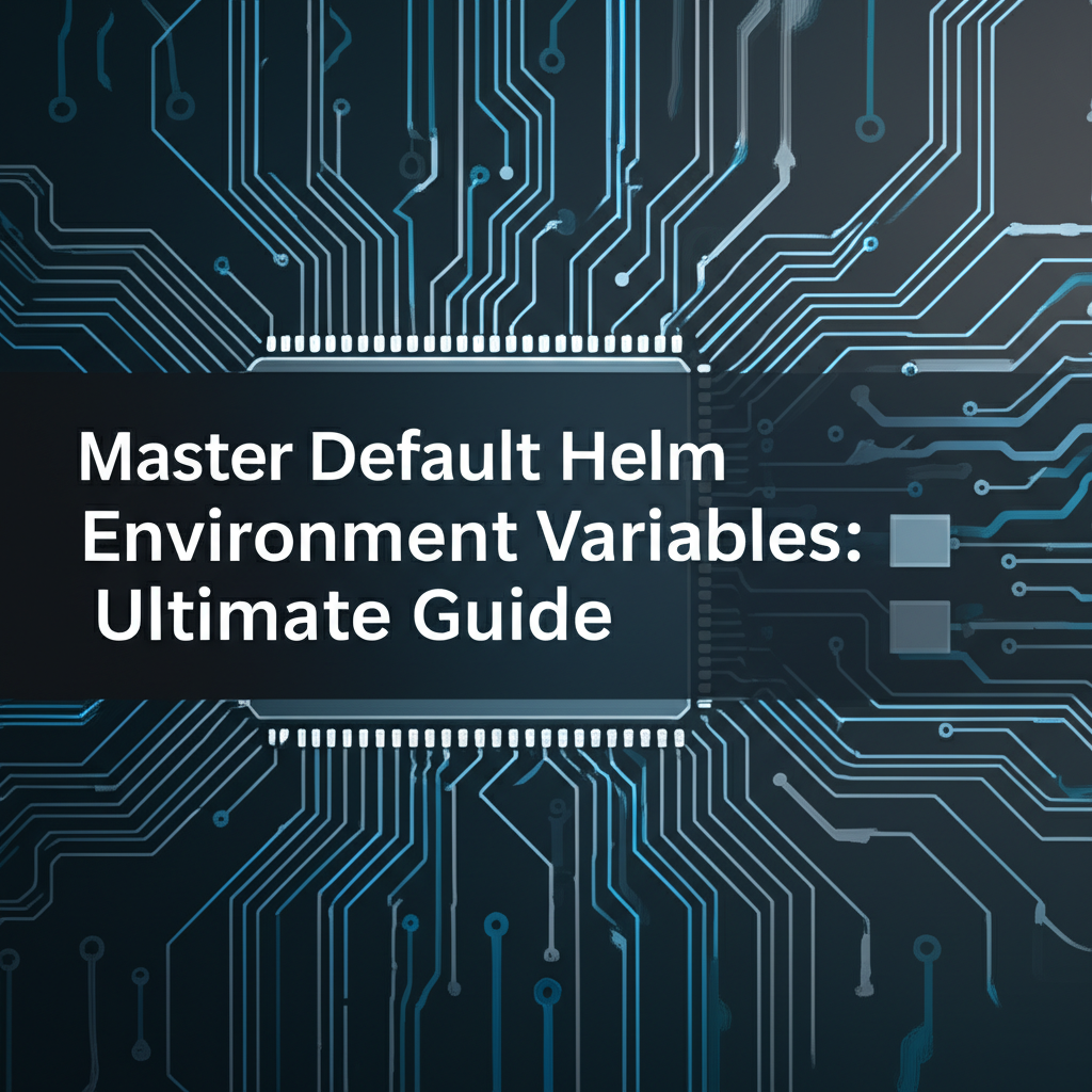 Master Default Helm Environment Variables: Ultimate Guide
