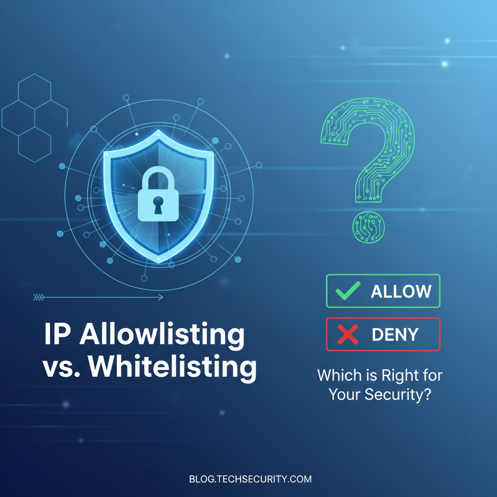 IP Allowlisting vs Whitelisting: Which is Right for Your Security?