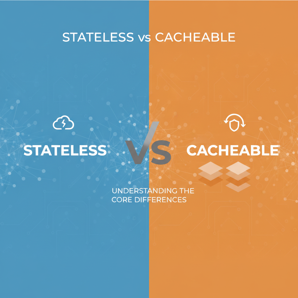Stateless vs Cacheable: Understanding the Core Differences