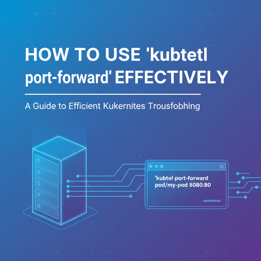 How to Use kubectl port-forward Effectively